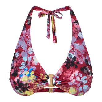 Iceberg Femme, Maillots de bain, Multicolore, Taille: 40 FR Allover Prints Triangle Swimsuit Top
