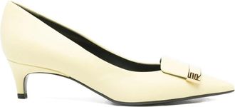Sergio Rossi Hohe Schuhe - With Heel Yellow - Gr. 37,5 (EU) - in Gelb - f&uuml;r Damen