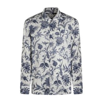 Etro Homme, Chemises, Bleu, Taille: 2XL Chemises