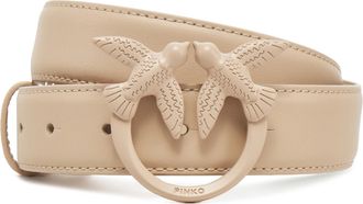 Pinko Dameng&uuml;rtel PINKO Love Berry H3 Belt PE 25 PLT01 100125 A1K2 Beige