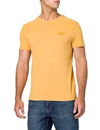 Superdry Vintage Logo EMB Tee T-Shirt, Ochre Marl, XL Homme