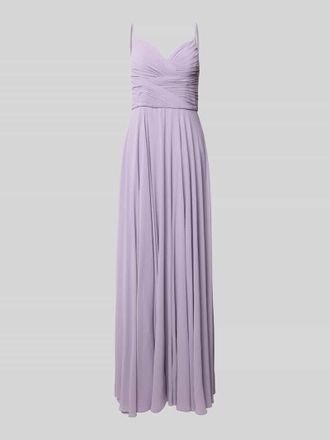 Mascara Abendkleid mit gelegten Falten