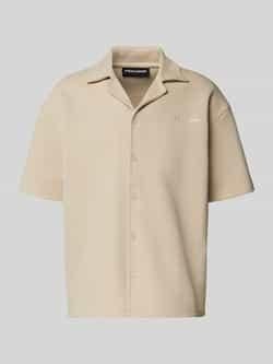 Pegador Relaxed Fit Freizeithemd mit Strukturmuster Modell Tate