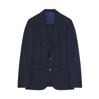 Givenchy Dekonstruierte Nadelstreifenjacke - - Jackets - Herren - Blau - L