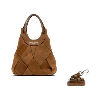 Gianni Chiarini Sac en daim marron