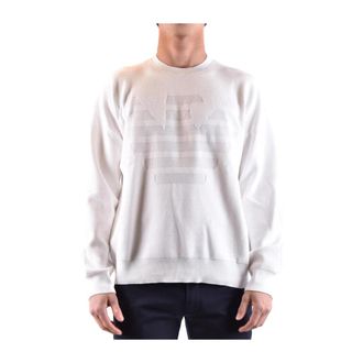 Emporio Armani Stilvolle Pullover f&uuml;r jeden Anlass - - Sweatshirts & Hoodies - Herren - Wei&szlig; - L