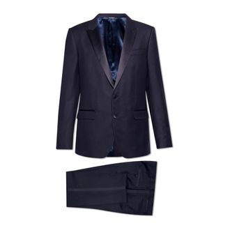 Dolce & Gabbana Wollanzug - - Suits - Herren - Blau - XL