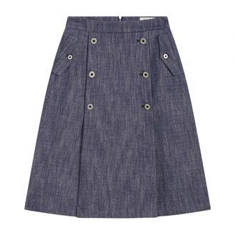 Pence 1979 Lidia Rock - - Skirts - Damen - Blau - XS