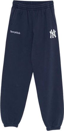 Sporty & Rich Femme, Pantalons, Bleu, Taille: 44 FR Pant