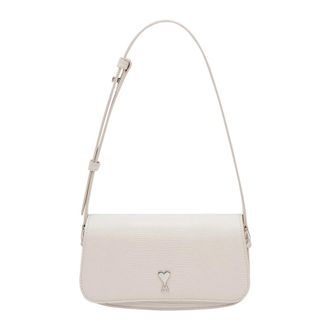 Ami Paris Paris Schultertasche - - Bags - Damen - Wei&szlig; - ONE SIZE