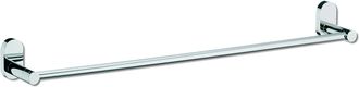 KELA 22682, Handtuchstange, Zum Kleben oder Bohren, Edelstahl 18/10, 60 cm, Lucido, Silber Glänzend