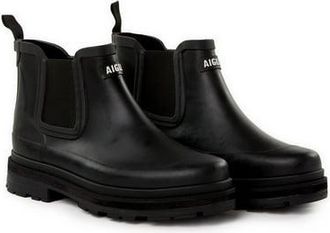 Aigle weicher Regen 2 - schwarze Gummischuhe