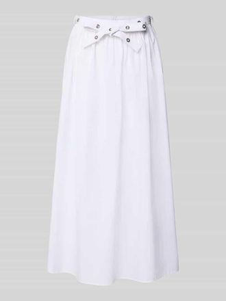 Boss Orange by Hugo Boss Ausgestellter Midi-Rock aus reiner Baumwolle Modell C_VIDOL