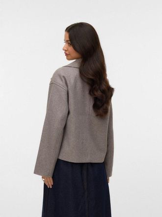 Vero Moda Cabanjacke VMVINCELINE SHORT JACKET NOOS mit Knopfleiste