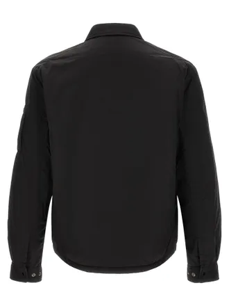 C.P. Company Padded Polyamide Overshirt - Black