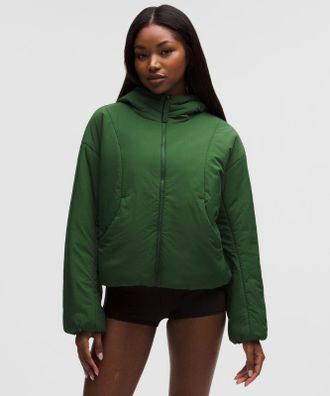 lululemon ThermoZen Isolierter Hoodie f&uuml;r Frauen - Gr&ouml;&szlig;e 2XS in Ivy Grove
