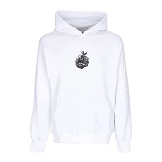 PROPAGANDA Wei&szlig;e Hoodie mit K&auml;ngurutasche - - Sweatshirts & Hoodies - Herren - Wei&szlig; - XL