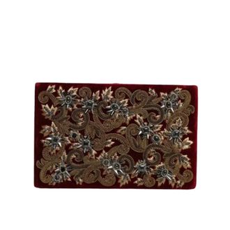 Dolce & Gabbana Pre-owned Tissu pochettes-minaudieres - Femme - Pre-owned - Rouge - Taille: ONE Size
