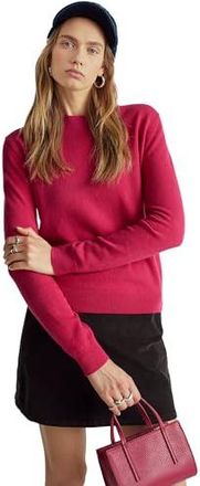 Benetton Maglia G/C M/L 1002d1k01 Sweater, Aubergine_Cl, L Femme