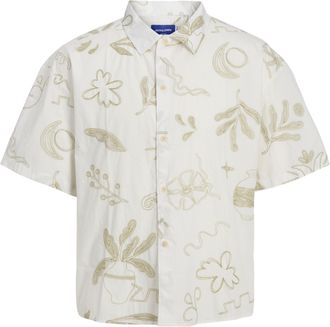 Jack & Jones Jorcurtis Emb Oversized Shirt Ss