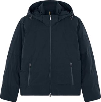 Paul & Shark Homme, Vestes, Bleu, Taille: L Typhoon Re-4X4 Stretch Quilted Jacket