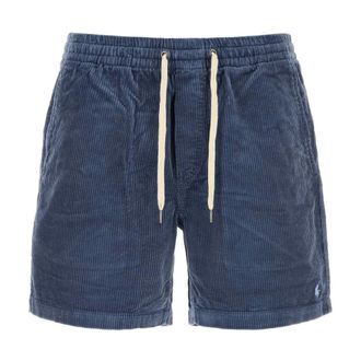 Polo Ralph Lauren Homme, Shorts, Bleu, Taille: S Drawstring Corduroy Shorts