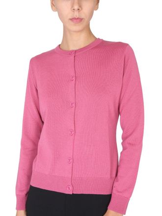 Moschino Virgin Wool with Necklace Detail Jumper - Pink