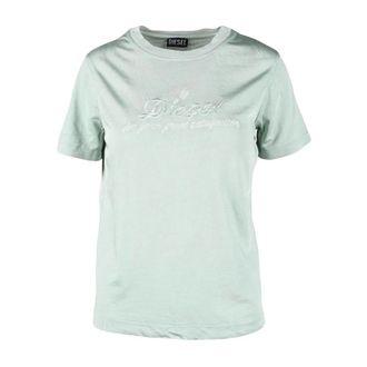 Diesel T-Shirts - - Tops - Damen - Gr&uuml;n - M