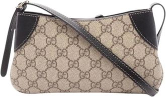 Gucci Sac bandouli&egrave;re vintage doccasion - Femme - Pre-owned - Beige - Taille: ONE Size