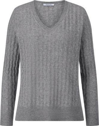 Peter Hahn Pullover Peter Hahn grau