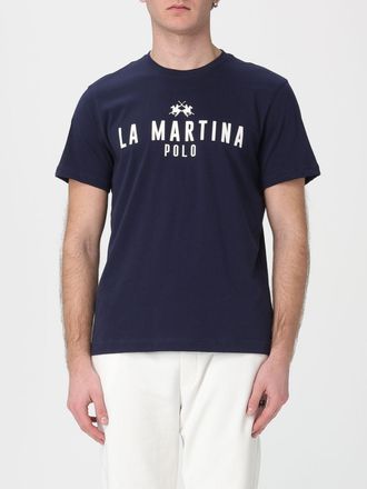 La Martina T-Shirt LA MARTINA Herren Farbe Blau