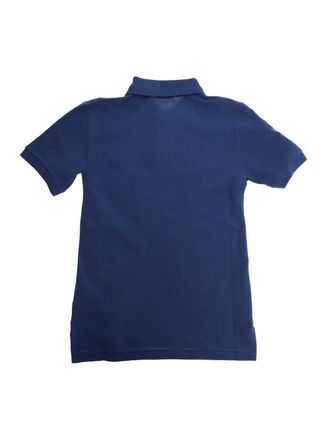 Polo Ralph Lauren Boys Mens Round-Neck T-Shirt Blue Cotton T-Shirts And Polos