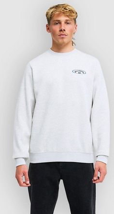 Billabong Foundation Sweater light grey heather