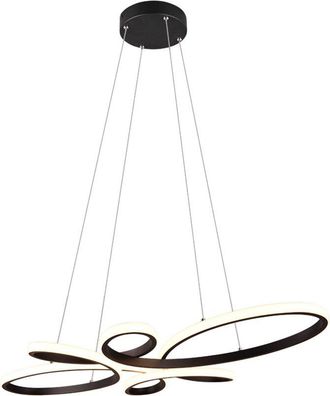 Trio Leuchten Suspension led 32w noire mat dimmable h150cm - trio - fly 81470736 81470736 81470736 81470736 81470736 81470736