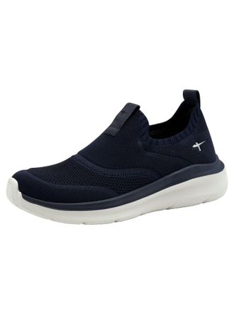 Tamaris Comfort Damen Slip On Sneaker zum Schlupfen Vegan, Blau (Navy), 39 EU