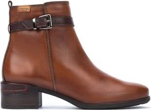 Pikolinos Bottines à Talon en Cuir Malaga pour Femme Color Cuero