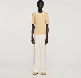 Sandro Polo bicolore