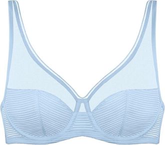 Ines De La Fressange Femme, Sous-v&ecirc;tements, Bleu, Taille: 105B FR Bleu Chemise Bra