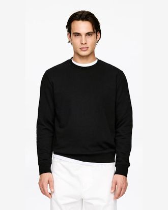 Arket Mittelschweres Sweatshirt -Schwarz