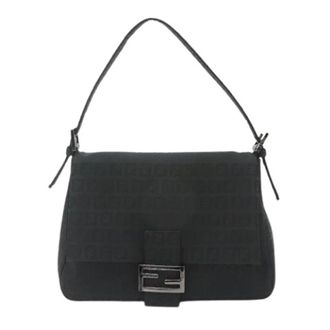Fendi Pre-owned Vintage Canvas Shoulder Bag - - Pre-owned - Damen - Schwarzk - ONE SIZE