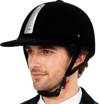 Generic Reithelm | Verstellbarer Velours Reithelm Leicht Und Schutzausr&uuml;stung | Leichter Reitsporthelm F&uuml;r Wettkampf Und Training, Jugendliche Erwachsene Im R