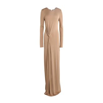 Saint Laurent Maxikleid - - Dresses - Damen - Beige - XS