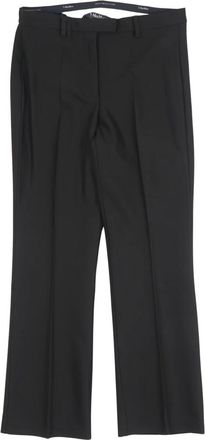 Max Mara Femme, Pantalons, Noir, Taille: 34 FR Wide Pantalons