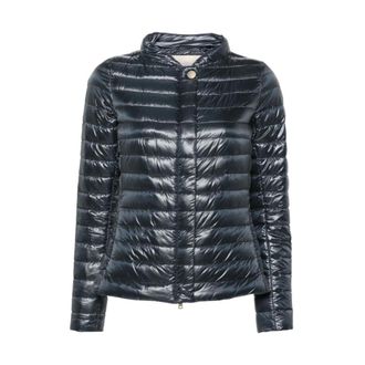 Herno Femme, Vestes, Bleu, Taille: 40 FR Veste Rembourr&eacute;e Matelass&eacute;e Bleu Marine