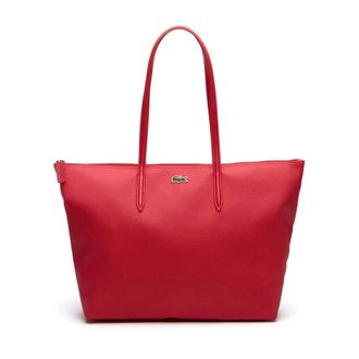 Lacoste Femme, Sacs, Rouge, Taille: ONE Size Sac de Shopping Tendance Rouge
