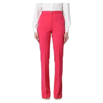 Pinko Pragmatico Pantalone Punto Milano - - Trousers - Damen - Rot - L