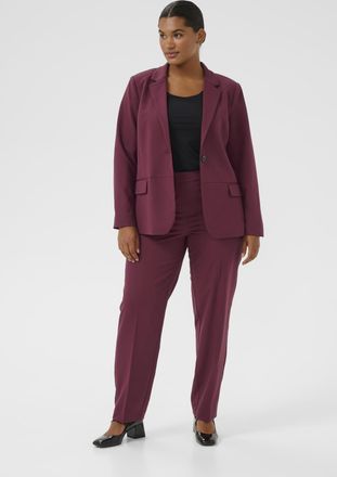 Kaffe Curve Blazer KCsakira Blazer Tight fit bordo