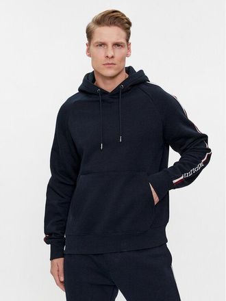 Tommy Hilfiger Sweatshirt Global Stripe MW0MW33659 Dunkelblau Regular Fit