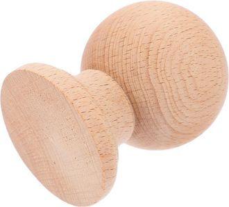 Lurrose Massive Holz dekorative Finials Unbehandelt Robust Vielseitig F&uuml;r Gardinenstangen M&ouml;belspindeln Und DIY Bastelprojekte Im R&ouml;mischen Stil