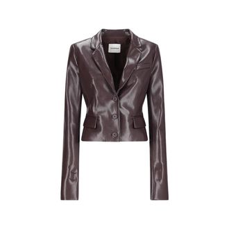 Andamane Anliegender Micro-Blazer - - Jackets - Damen - Rot - M